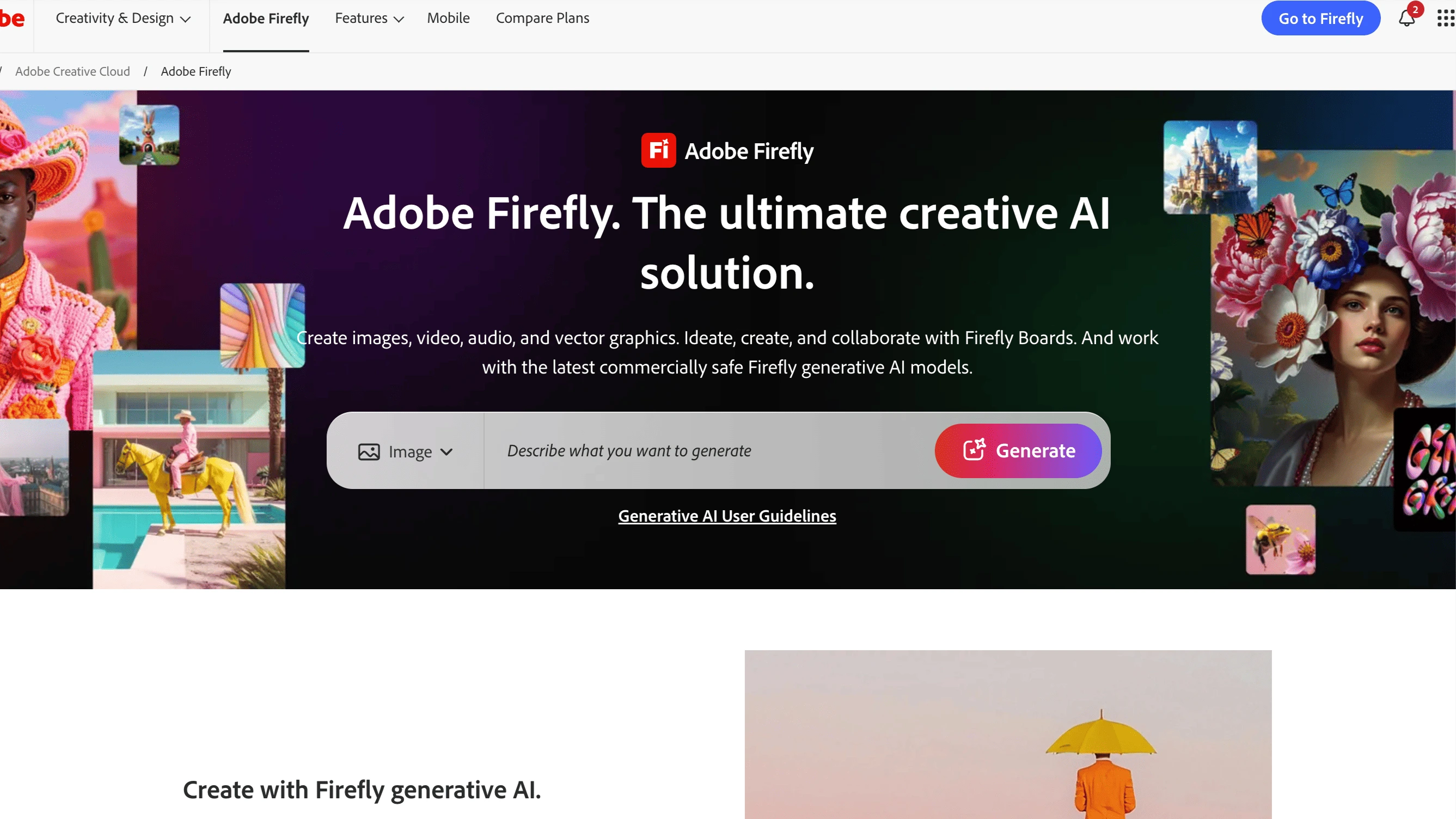 Adobe Firefly : Notre avis par l’école Cube